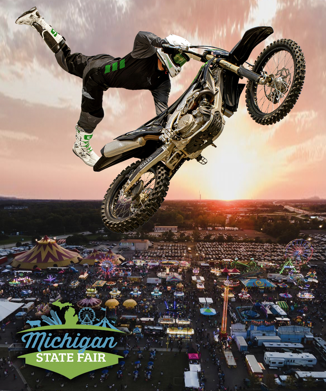Michigan State Fair signs Dialed Action Sports for 2025! - Dialed Action